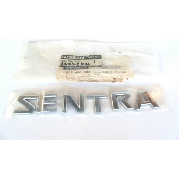 Nissan | Other | Genuine Nissan Sentra 84895zj6a Chrome Logo Emblem ...